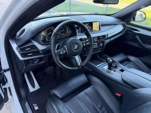 White BMW X6 2015 in Kaunas, with an engine capacity of 3.00 L and mileage of 260 thousand km for 19300 €, photo 17 on AUTOMOTO.COM.LV