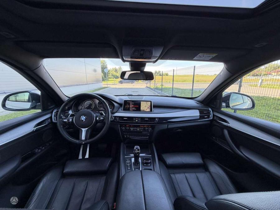 White BMW X6 2015 in Kaunas, with an engine capacity of 3.00 L and mileage of 260 thousand km for 19300 €, photo 21 on AUTOMOTO.COM.LV