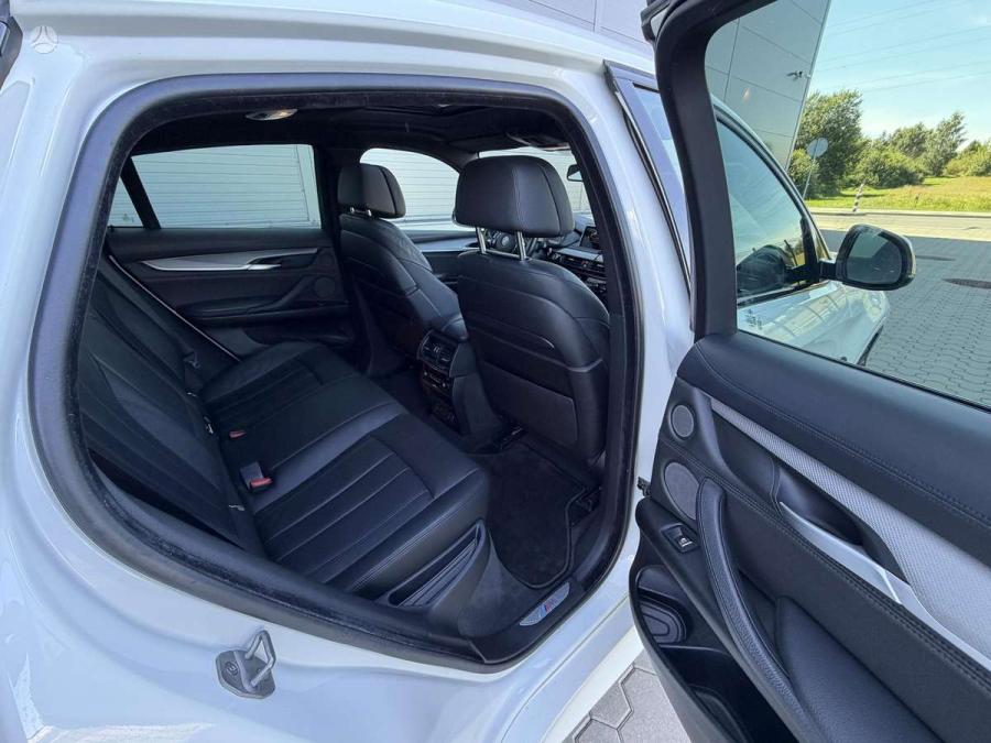 White BMW X6 2015 in Kaunas, with an engine capacity of 3.00 L and mileage of 260 thousand km for 19300 €, photo 33 on AUTOMOTO.COM.LV