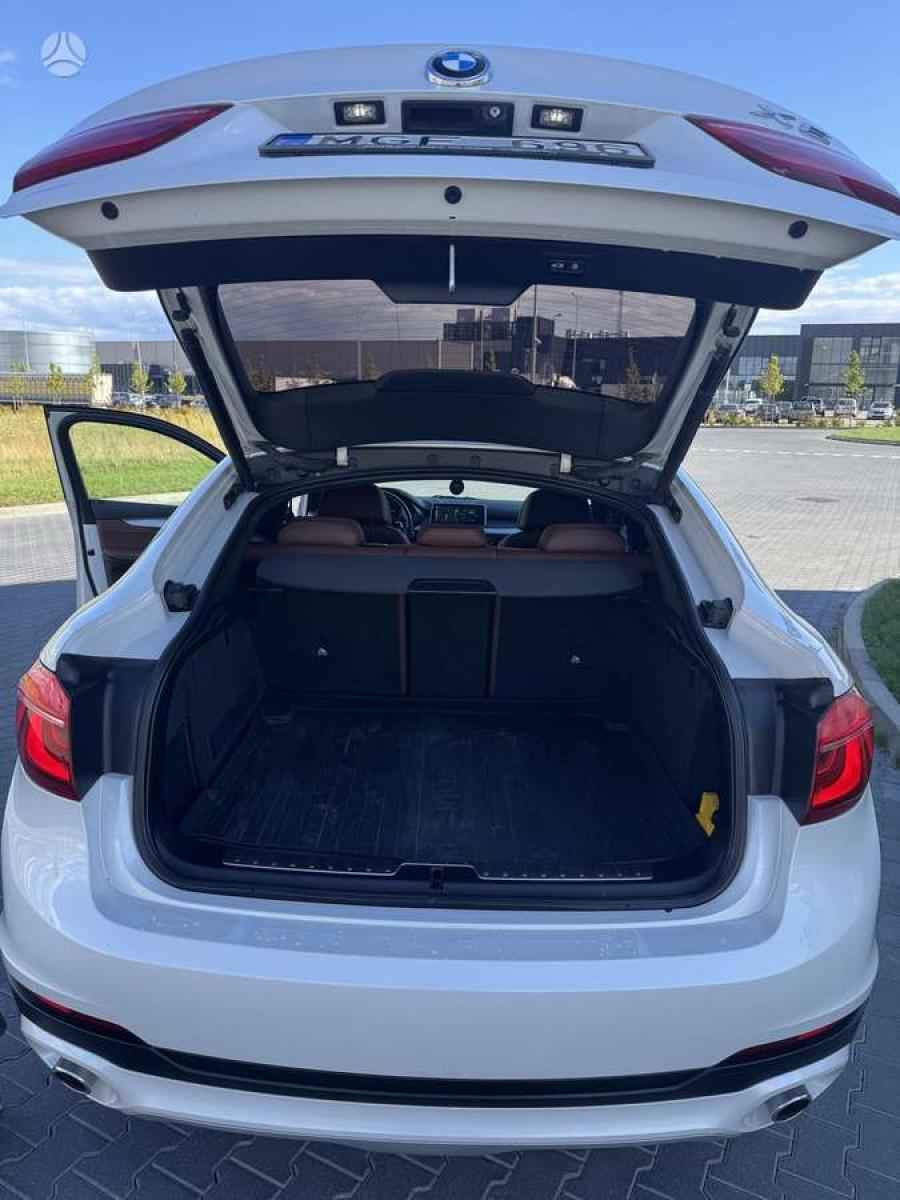 Balts BMW X6 2015 Viļņa, ar dzinēja tilpumu 2.99 L un nobraukumu 155 tūkst. km par 24900 €, foto 22 vietnē AUTOMOTO.COM.LV