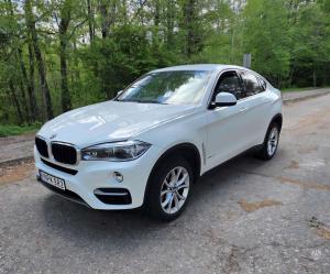 White BMW X6 2015 in Telschi, with an engine capacity of 2.99 L and mileage of 368 thousand km for 18500 €, photo  on AUTOMOTO.COM.LV