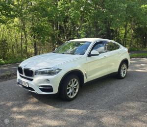 White BMW X6 2015 in Telschi, with an engine capacity of 2.99 L and mileage of 368 thousand km for 18500 €, photo 10 on AUTOMOTO.COM.LV