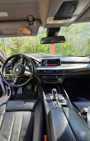 White BMW X6 2015 in Telschi, with an engine capacity of 2.99 L and mileage of 368 thousand km for 18500 €, photo 15 on AUTOMOTO.COM.LV