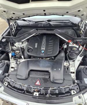 White BMW X6 2015 in Telschi, with an engine capacity of 2.99 L and mileage of 368 thousand km for 18500 €, photo 22 on AUTOMOTO.COM.LV