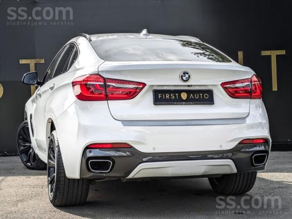 Balts BMW X6 2015 Tukums, ar dzinēja tilpumu 3.00 L un nobraukumu 228 tūkst. km par 23990 €, foto 7 vietnē AUTOMOTO.COM.LV