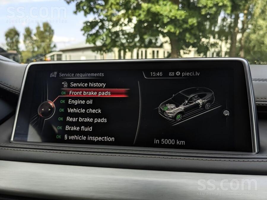 Balts BMW X6 2015 Tukums, ar dzinēja tilpumu 3.00 L un nobraukumu 228 tūkst. km par 23990 €, foto 27 vietnē AUTOMOTO.COM.LV