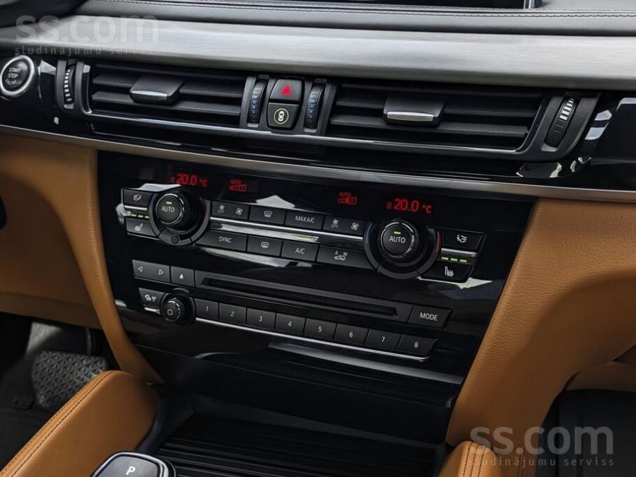 Balts BMW X6 2015 Tukums, ar dzinēja tilpumu 3.00 L un nobraukumu 228 tūkst. km par 23990 €, foto 40 vietnē AUTOMOTO.COM.LV