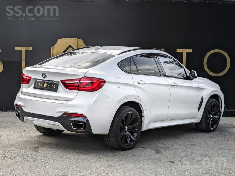 Balts BMW X6 2015 Tukums, ar dzinēja tilpumu 3.00 L un nobraukumu 228 tūkst. km par 23990 €, foto 60 vietnē AUTOMOTO.COM.LV