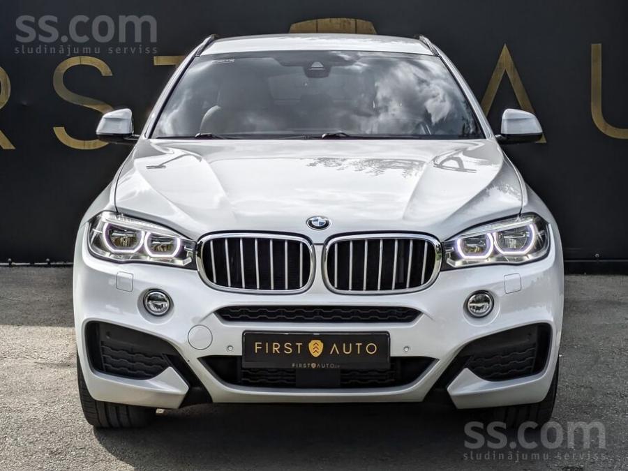Balts BMW X6 2015 Tukums, ar dzinēja tilpumu 3.00 L un nobraukumu 228 tūkst. km par 23990 €, foto 65 vietnē AUTOMOTO.COM.LV