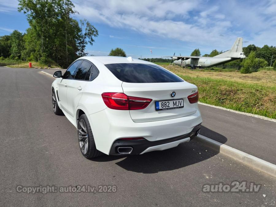 White BMW X6 2015 in Keila, with an engine capacity of 3.00 L and mileage of 289 thousand km for 23000 €, photo 6 on AUTOMOTO.COM.LV