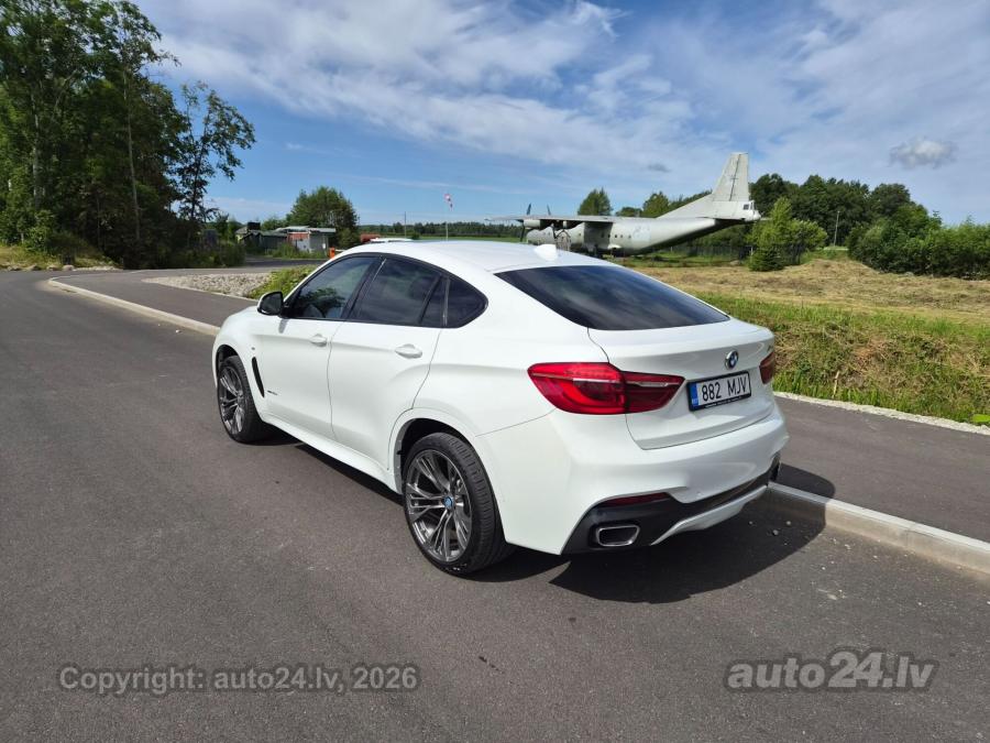White BMW X6 2015 in Keila, with an engine capacity of 3.00 L and mileage of 289 thousand km for 23000 €, photo 10 on AUTOMOTO.COM.LV