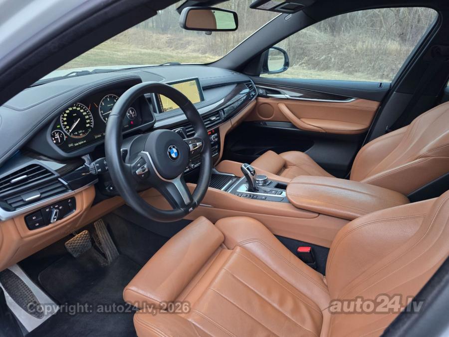 White BMW X6 2015 in Keila, with an engine capacity of 3.00 L and mileage of 289 thousand km for 23000 €, photo 14 on AUTOMOTO.COM.LV