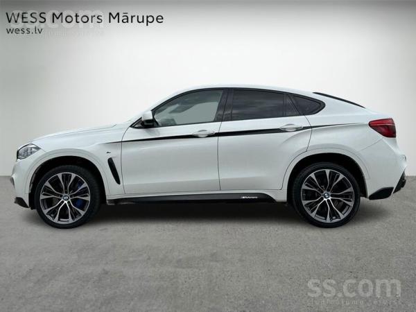 Balts BMW X6 2016 Rīga, ar dzinēja tilpumu 3.00 L un nobraukumu 156 tūkst. km par 28590 €, foto 3 vietnē AUTOMOTO.COM.LV