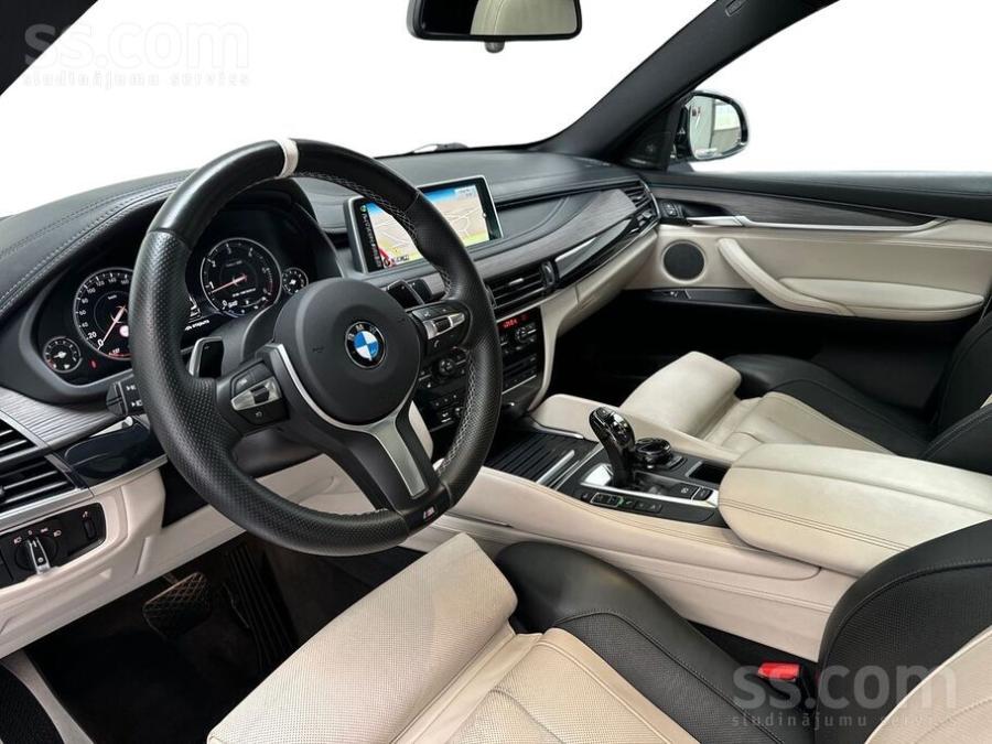 Balts BMW X6 2016 Rīga, ar dzinēja tilpumu 3.00 L un nobraukumu 156 tūkst. km par 28590 €, foto 11 vietnē AUTOMOTO.COM.LV