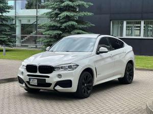 White BMW X6 2016 in Klaipeda, with an engine capacity of 2.99 L and mileage of 189 thousand km for 24000 €, photo  on AUTOMOTO.COM.LV