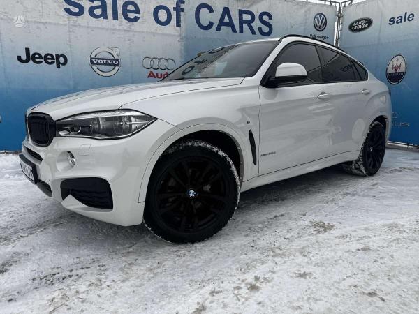 White BMW X6 2016 in Siauliai, with an engine capacity of 2.99 L and mileage of 162 thousand km for 24900 €, photo 2 on AUTOMOTO.COM.LV