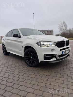 Balts BMW X6 2016 Rīga, ar dzinēja tilpumu 3.00 L un nobraukumu 212 tūkst. km par 27500 €, foto  vietnē AUTOMOTO.COM.LV