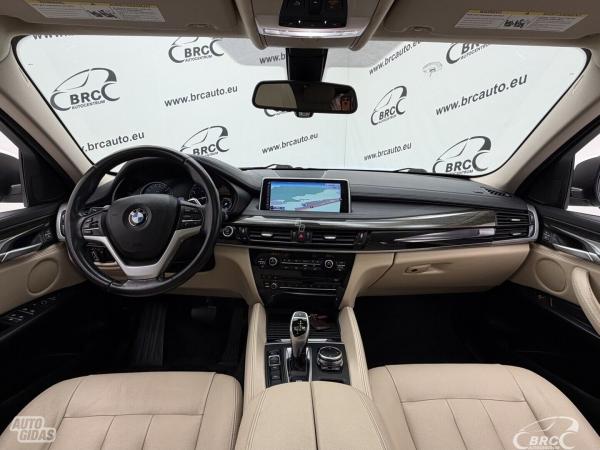 Белый БМВ Х6 2016 в Авиженяй, объемом двигателя 3.00 л и пробегом 143 тыс. км за 21900 €, фото 3 на AUTOMOTO.COM.LV