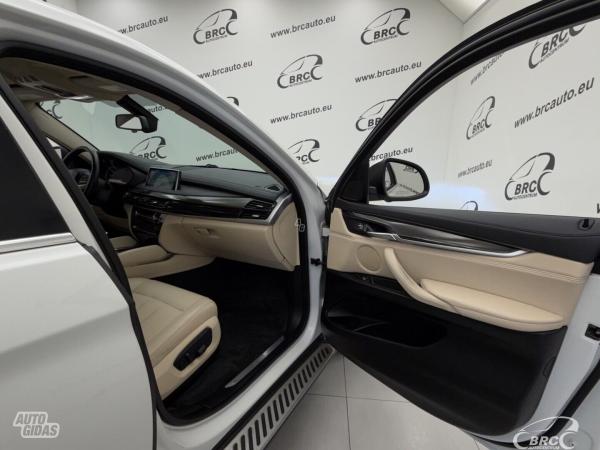 Белый БМВ Х6 2016 в Авиженяй, объемом двигателя 3.00 л и пробегом 143 тыс. км за 21900 €, фото 8 на AUTOMOTO.COM.LV