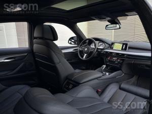White BMW X6 2016 in Riga, with an engine capacity of 3.00 L and mileage of 244 thousand km for 24700 €, photo 6 on AUTOMOTO.COM.LV
