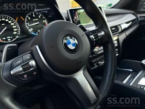 White BMW X6 2016 in Riga, with an engine capacity of 3.00 L and mileage of 244 thousand km for 24700 €, photo 15 on AUTOMOTO.COM.LV