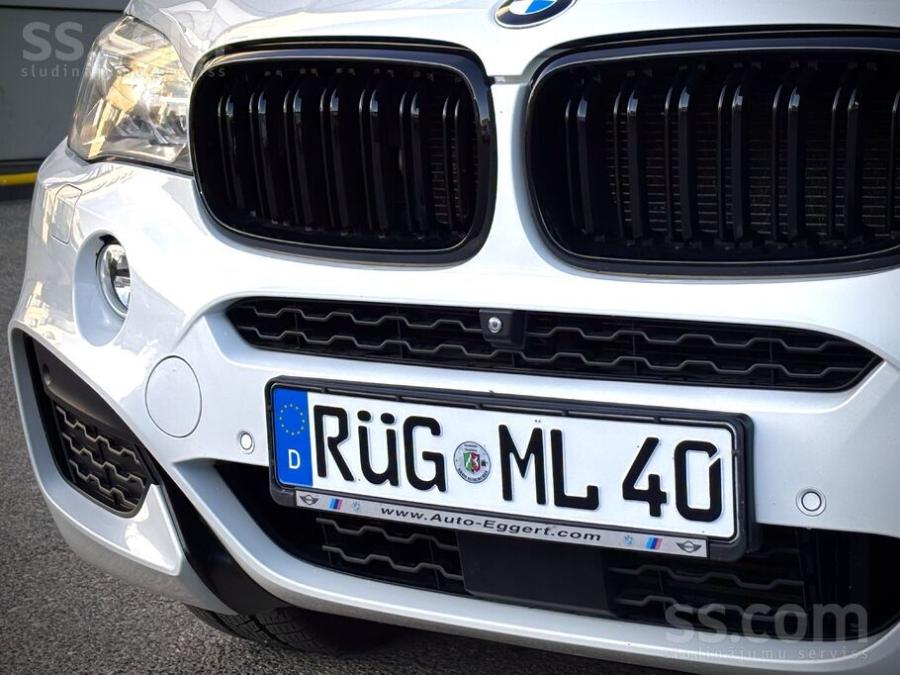 White BMW X6 2016 in Riga, with an engine capacity of 3.00 L and mileage of 244 thousand km for 24700 €, photo 34 on AUTOMOTO.COM.LV