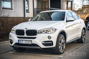White BMW X6 2016 in Riga, with an engine capacity of 3.00 L and mileage of 0 thousand km for 24990 €, photo  on AUTOMOTO.COM.LV