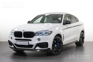 White BMW X6 2016 in Riga, with an engine capacity of 3.00 L and mileage of 73 thousand km for 29500 €, photo  on AUTOMOTO.COM.LV