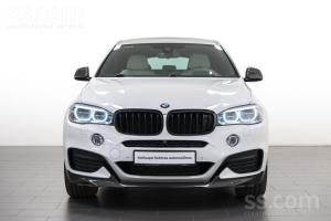 White BMW X6 2016 in Riga, with an engine capacity of 3.00 L and mileage of 73 thousand km for 29500 €, photo 7 on AUTOMOTO.COM.LV