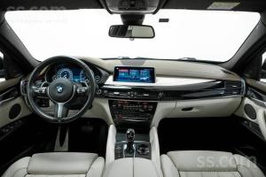 White BMW X6 2016 in Riga, with an engine capacity of 3.00 L and mileage of 73 thousand km for 29500 €, photo 9 on AUTOMOTO.COM.LV