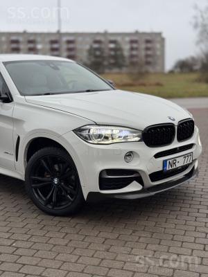 Balts BMW X6 2016 Rīga, ar dzinēja tilpumu 3.00 L un nobraukumu 218 tūkst. km par 23900 €, foto  vietnē AUTOMOTO.COM.LV