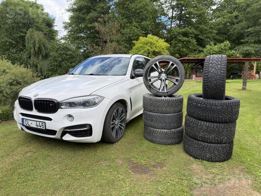 White BMW X6 2016 in Valmiera, with an engine capacity of 3.00 L and mileage of 228 thousand km for 28000 €, photo 1 on AUTOMOTO.COM.LV