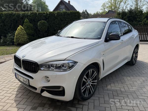 White BMW X6 2016 in Valmiera, with an engine capacity of 3.00 L and mileage of 228 thousand km for 28000 €, photo 2 on AUTOMOTO.COM.LV