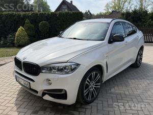 White BMW X6 2016 in Valmiera, with an engine capacity of 3.00 L and mileage of 228 thousand km for 28000 €, photo 3 on AUTOMOTO.COM.LV