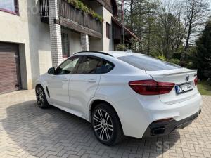 White BMW X6 2016 in Valmiera, with an engine capacity of 3.00 L and mileage of 228 thousand km for 28000 €, photo 6 on AUTOMOTO.COM.LV