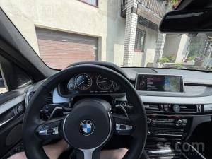 White BMW X6 2016 in Valmiera, with an engine capacity of 3.00 L and mileage of 228 thousand km for 28000 €, photo 9 on AUTOMOTO.COM.LV