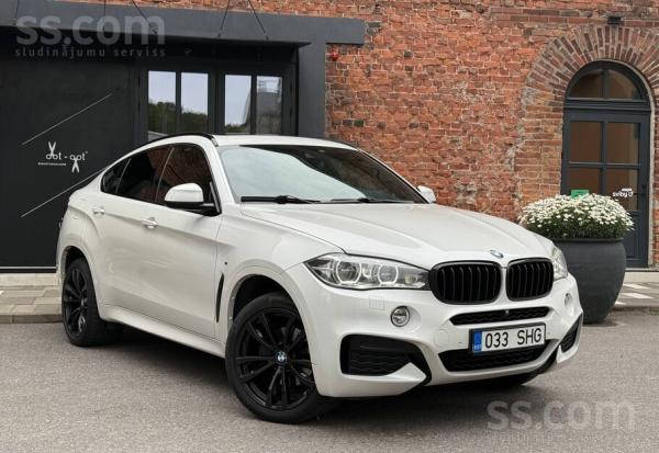 Balts BMW X6 2016 Tallina, ar dzinēja tilpumu 3.00 L un nobraukumu 241 tūkst. km par 24999 €, foto 5 vietnē AUTOMOTO.COM.LV
