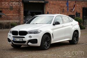 Balts BMW X6 2016 Rīga, ar dzinēja tilpumu 3.00 L un nobraukumu 310 tūkst. km par 21500 €, foto  vietnē AUTOMOTO.COM.LV