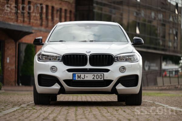 Balts BMW X6 2016 Rīga, ar dzinēja tilpumu 3.00 L un nobraukumu 310 tūkst. km par 21500 €, foto 4 vietnē AUTOMOTO.COM.LV