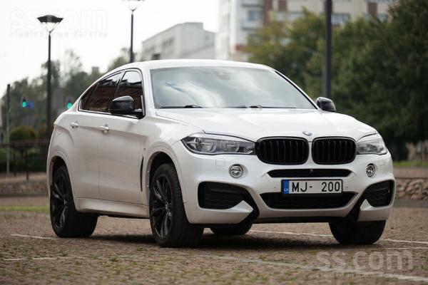 Balts BMW X6 2016 Rīga, ar dzinēja tilpumu 3.00 L un nobraukumu 310 tūkst. km par 21500 €, foto 5 vietnē AUTOMOTO.COM.LV