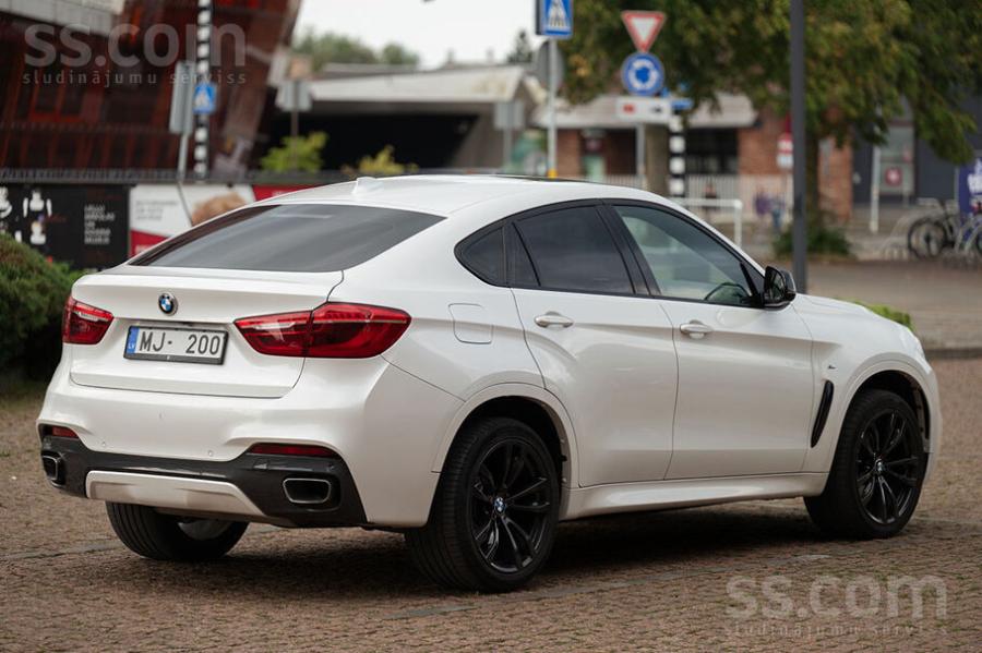 Balts BMW X6 2016 Rīga, ar dzinēja tilpumu 3.00 L un nobraukumu 310 tūkst. km par 21500 €, foto 8 vietnē AUTOMOTO.COM.LV