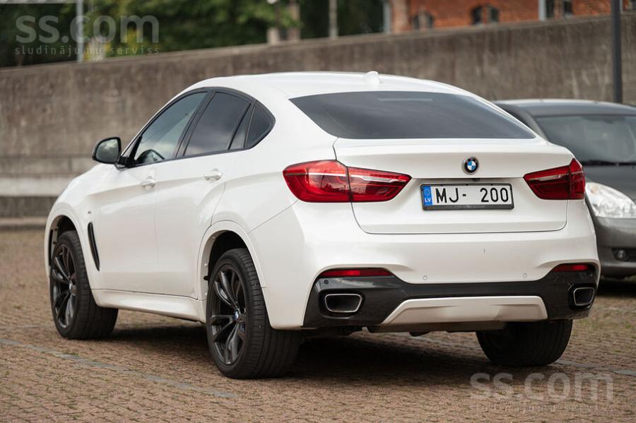 Balts BMW X6 2016 Rīga, ar dzinēja tilpumu 3.00 L un nobraukumu 310 tūkst. km par 21500 €, foto 11 vietnē AUTOMOTO.COM.LV