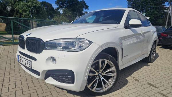 Balts BMW X6 2016 Prienai, ar dzinēja tilpumu 2.99 L un nobraukumu 341 tūkst. km par 20999 €, foto 8 vietnē AUTOMOTO.COM.LV