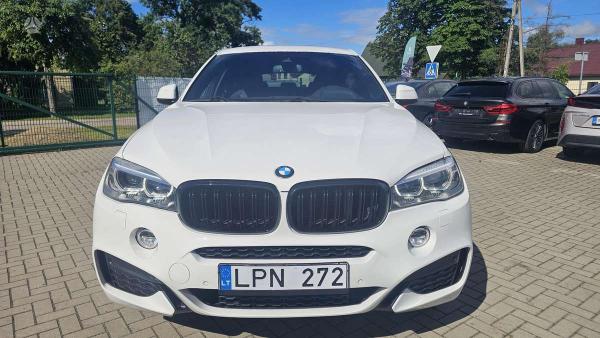 Balts BMW X6 2016 Prienai, ar dzinēja tilpumu 2.99 L un nobraukumu 341 tūkst. km par 20999 €, foto 9 vietnē AUTOMOTO.COM.LV