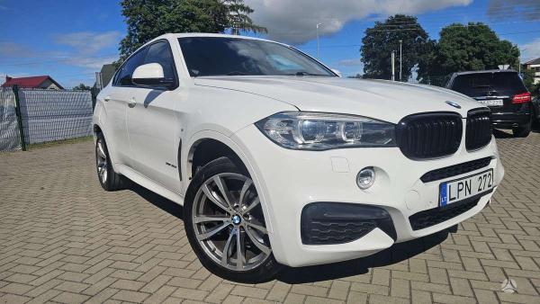 Balts BMW X6 2016 Prienai, ar dzinēja tilpumu 2.99 L un nobraukumu 341 tūkst. km par 20999 €, foto 2 vietnē AUTOMOTO.COM.LV