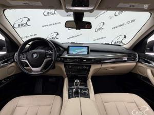 White BMW X6 2016 in Vilnius, with an engine capacity of 2.98 L and mileage of 143 thousand km for 19900 €, photo 5 on AUTOMOTO.COM.LV