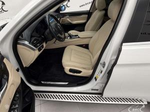 White BMW X6 2016 in Vilnius, with an engine capacity of 2.98 L and mileage of 143 thousand km for 19900 €, photo 23 on AUTOMOTO.COM.LV