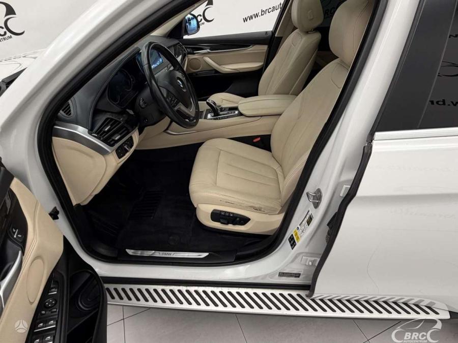White BMW X6 2016 in Vilnius, with an engine capacity of 2.98 L and mileage of 143 thousand km for 19900 €, photo 23 on AUTOMOTO.COM.LV