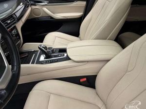 White BMW X6 2016 in Vilnius, with an engine capacity of 2.98 L and mileage of 143 thousand km for 19900 €, photo 26 on AUTOMOTO.COM.LV
