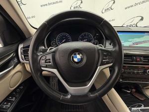 White BMW X6 2016 in Vilnius, with an engine capacity of 2.98 L and mileage of 143 thousand km for 19900 €, photo 31 on AUTOMOTO.COM.LV